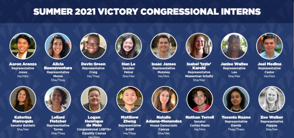Victory Congressional Internship - LGBTQ Victory Institute